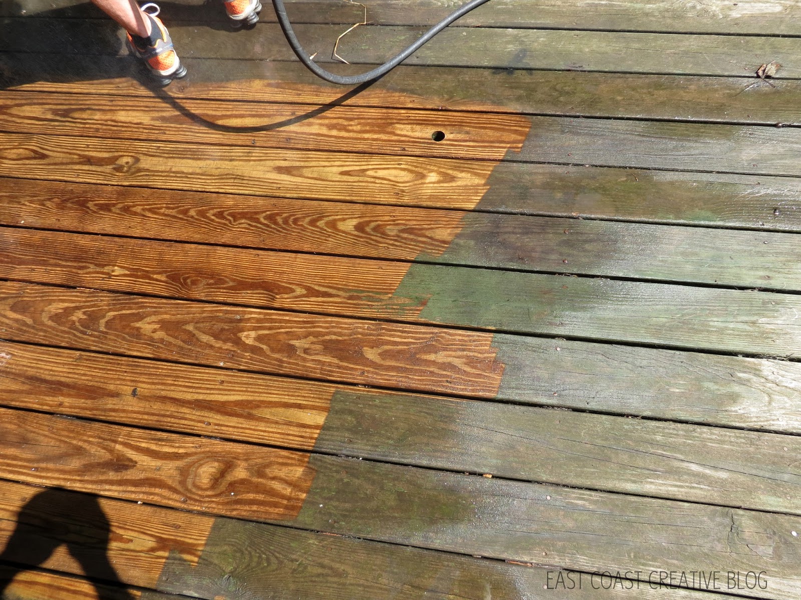 Power-washing Saved My Deck’s Life | East Coast Creative