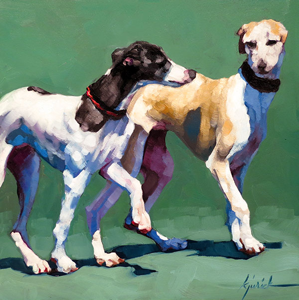 A Painting Today: "Dog Show No. 8"