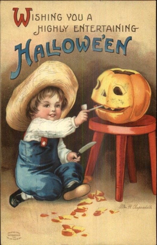 Halloween Postcards : Clapsaddle