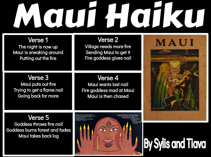 Tiava l: Maui and Fire Haiku
