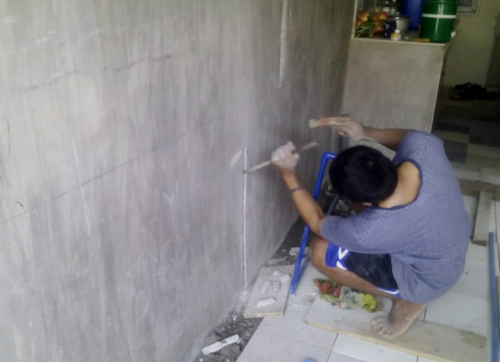 BUILDER'S JOURNAL: TILE INSTALLATION: CONCRETE DRY PACK METHOD