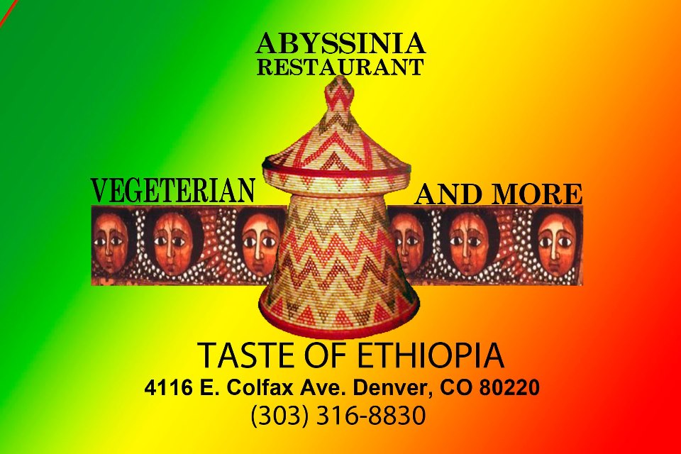 Colfax Avenue: A Taste of Ethiopia at Abyssinia Restaurant