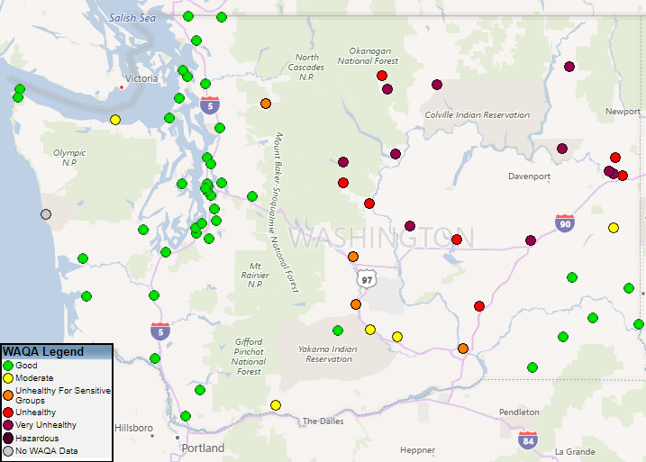 Washington Smoke Information: Where is all this smoke coming from?