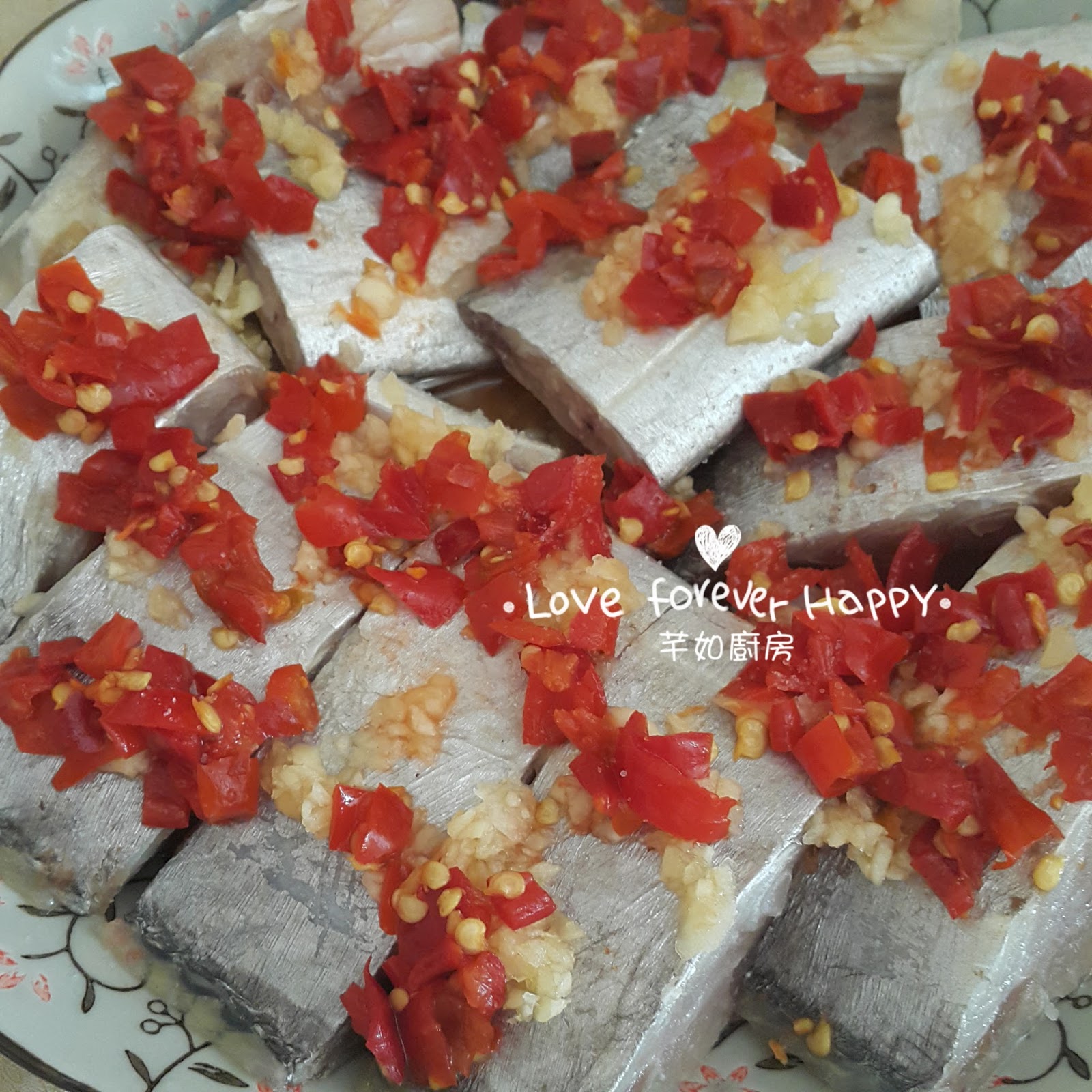 芊如廚房 (Chin Yu Kitchen): 剁椒帶魚 (Chop Bell Pepper Hairtail Fish - DuoJiao ...