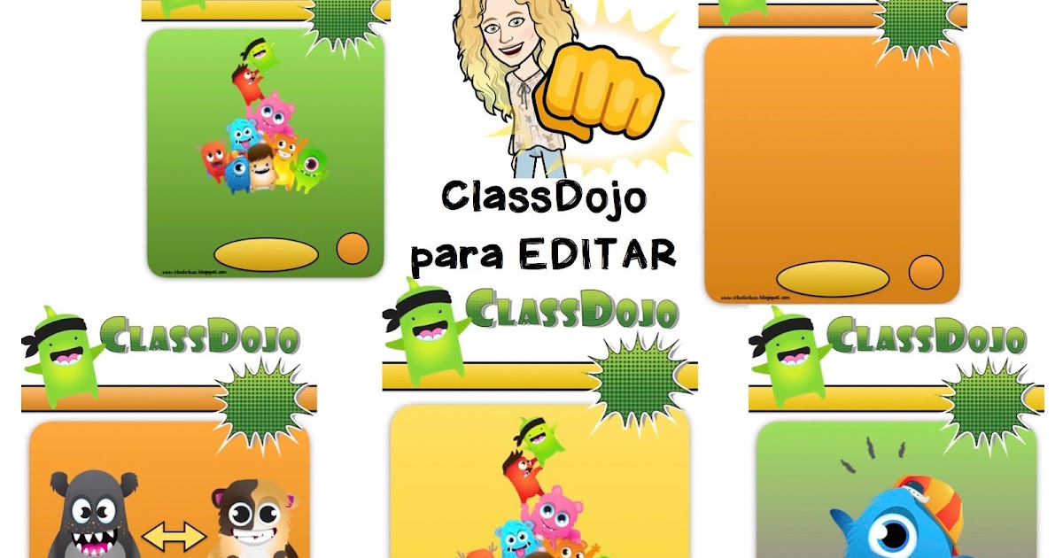 IDEALEDUCA: Cartas/Plantillas ClassDojo EDITABLES