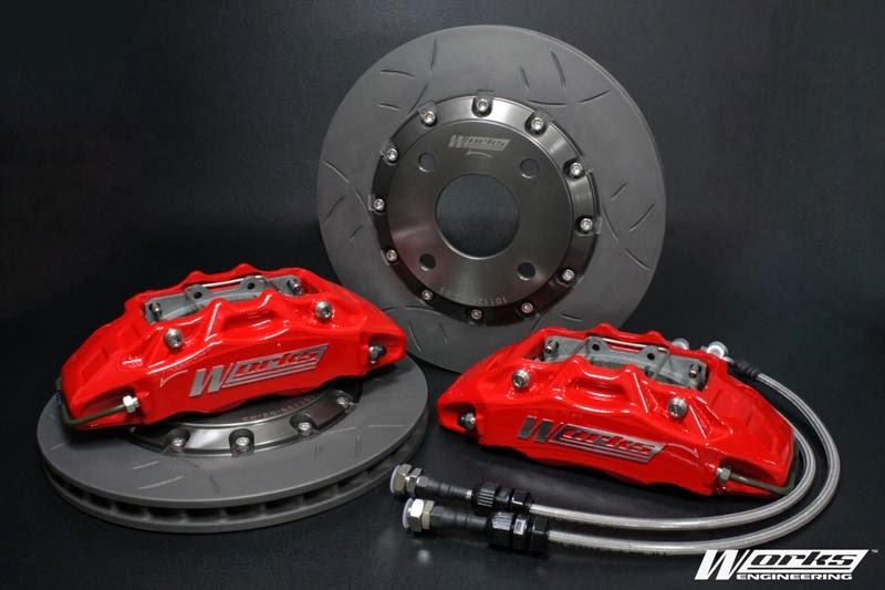 RS RACING MOTORSPORTS: Works Engineering Big Brake Kits (4 Pot)