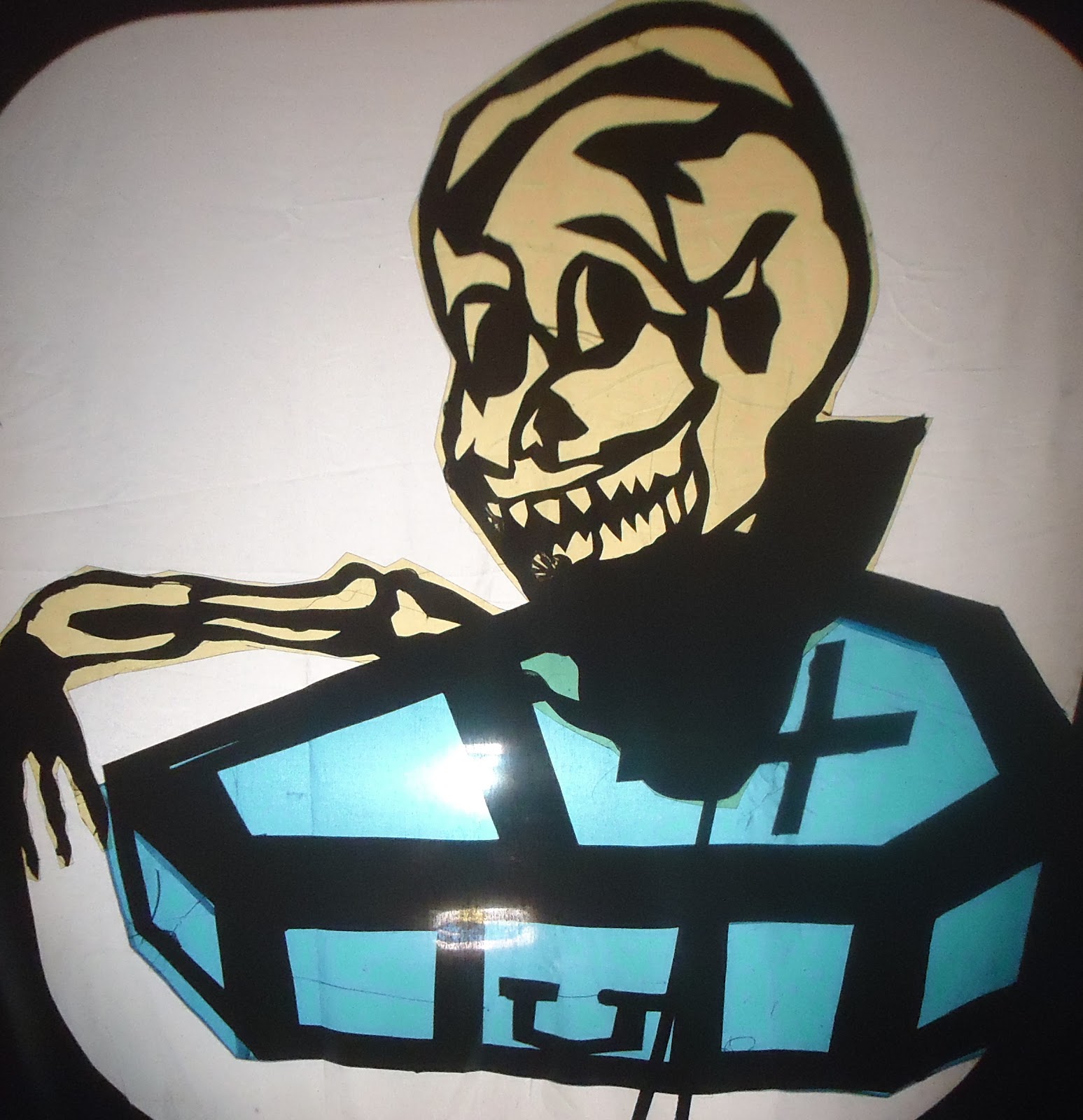 Rusty Nail Studio: Shadow Puppets for Halloween on Monster Island