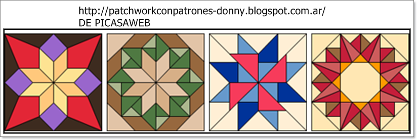 PATCHWORK= SOLO PATRONES = TODO GRATIS: PATRONES EN PATCHWORK