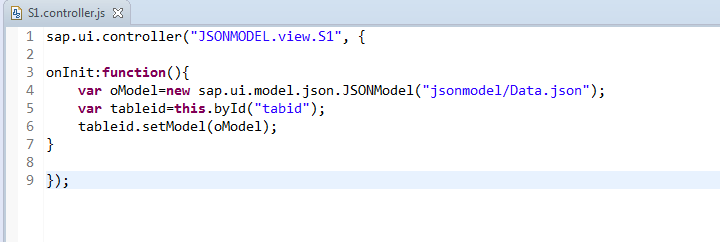 SAPUI5/FIORI : MVC CONCEPT