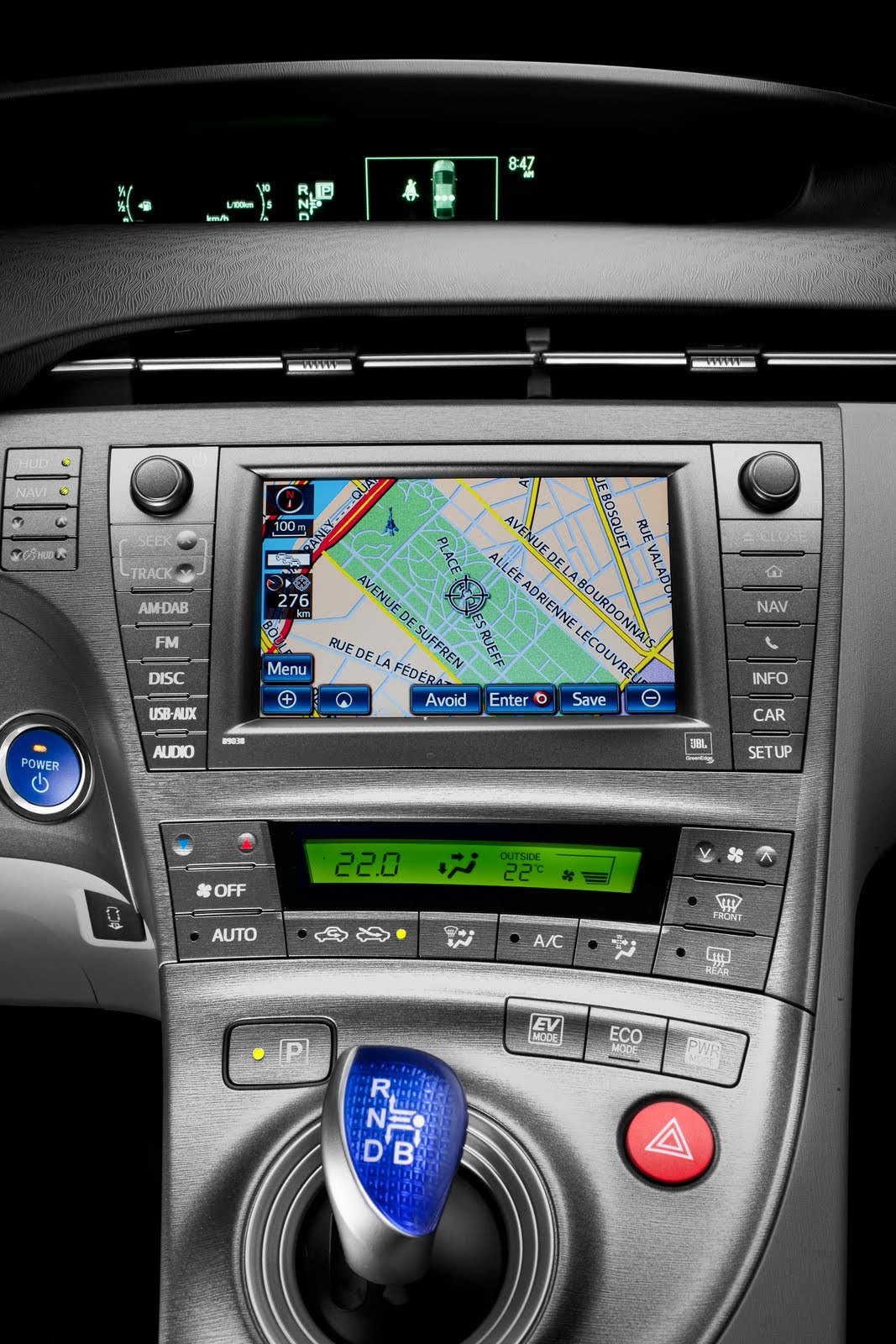 Voiture communicante: Un GPS connecté et amélioré sur la future Prius ...