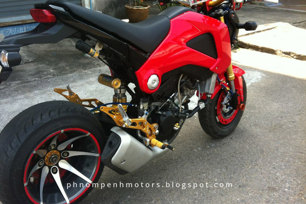 Revolution Honda MSX Custom Modification (ម៉ូតូ MSX ដែលបានចៃ្នហើយ ...