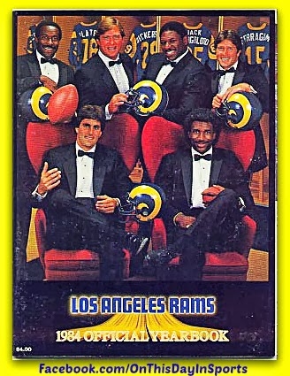 On This Day In Sports: September 30, 1984: The Rams Set a Record For ...
