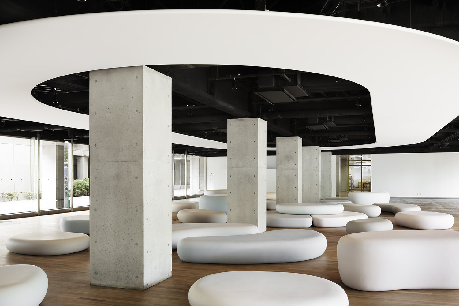 PRANCHETA DE ARQUITETO: INTERIOR DESIGN: ZERO SPACE AT MUSASHINO ART ...