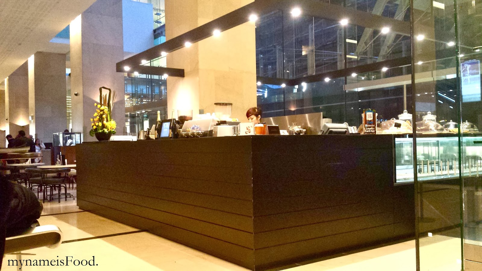 Caffe Cino, Hilton Sydney Hotel, George St, Sydney CBD - my name is Food.