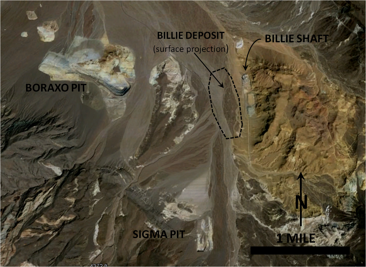 Geo Gold Emmons: Borate Mining in Death Valley, California: 1960's to 2005