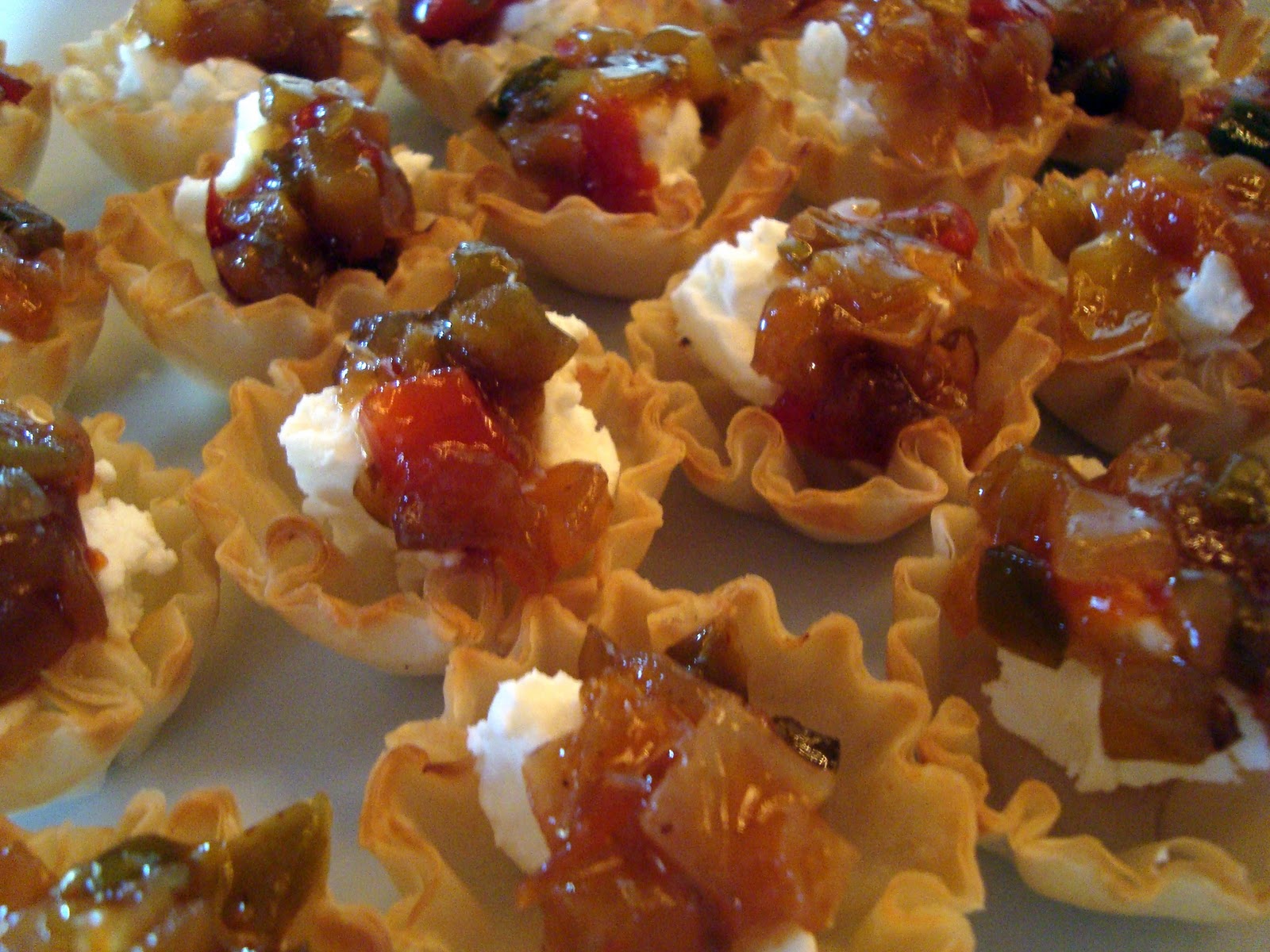 A Couple in the Kitchen: Chow Chow Phyllo Bites