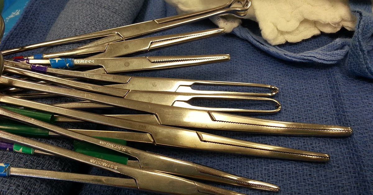 oldfoolrn: Curved Surgical Instruments - What's the Deal?