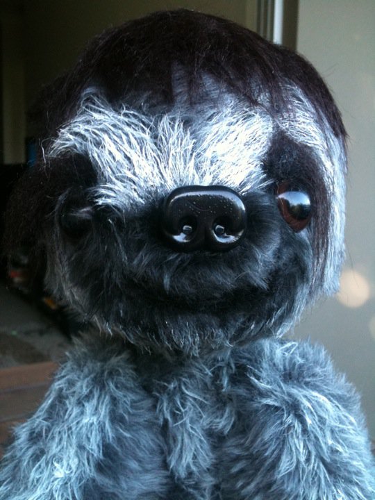 Tricky Hickson's Sew Awesome Blog: Creepy sloth baby FTW