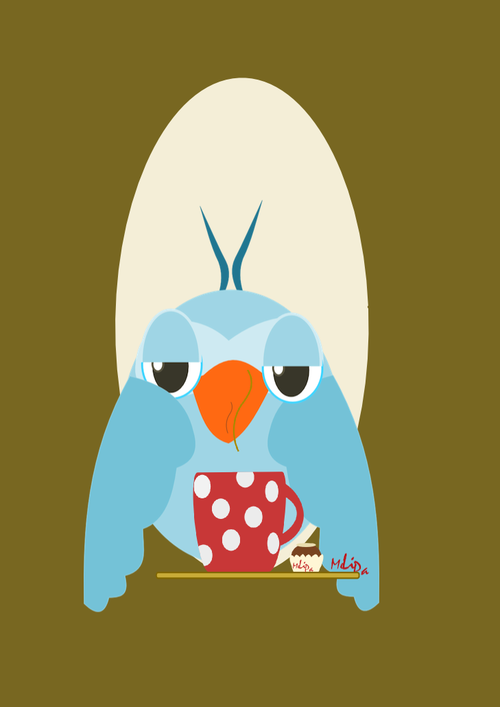 free printable early bird illustration - KaffeeEule Clipart - freebies ...