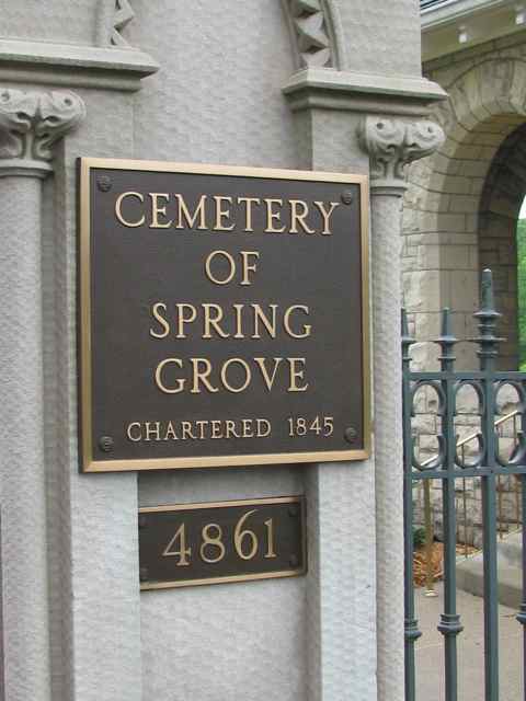 A Grave Interest: Cemeteries Worth the Visit - Spring Grove Cemetery ...