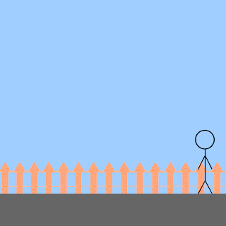 Ulises Pina: Stick Figure & Eraser Villain Animated GIF