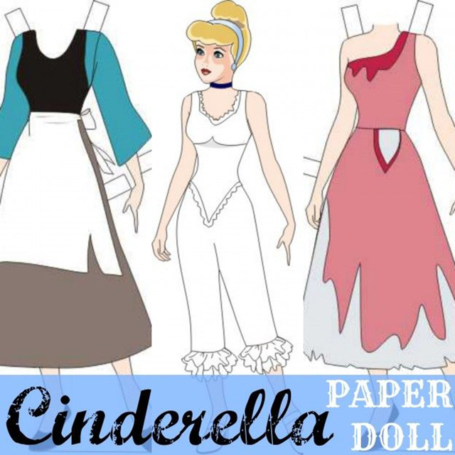 Disney Movie Princesses: Princess Paper Dolls