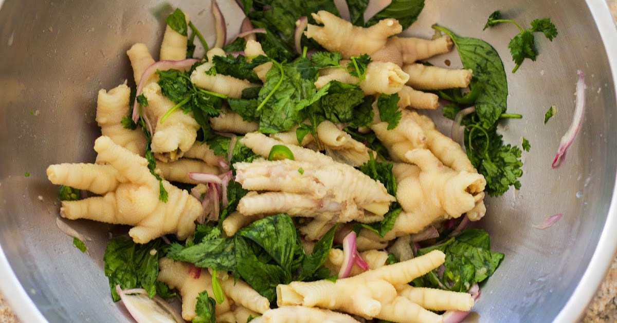 Spicy Chicken Feet Salad | Ma Nutrition