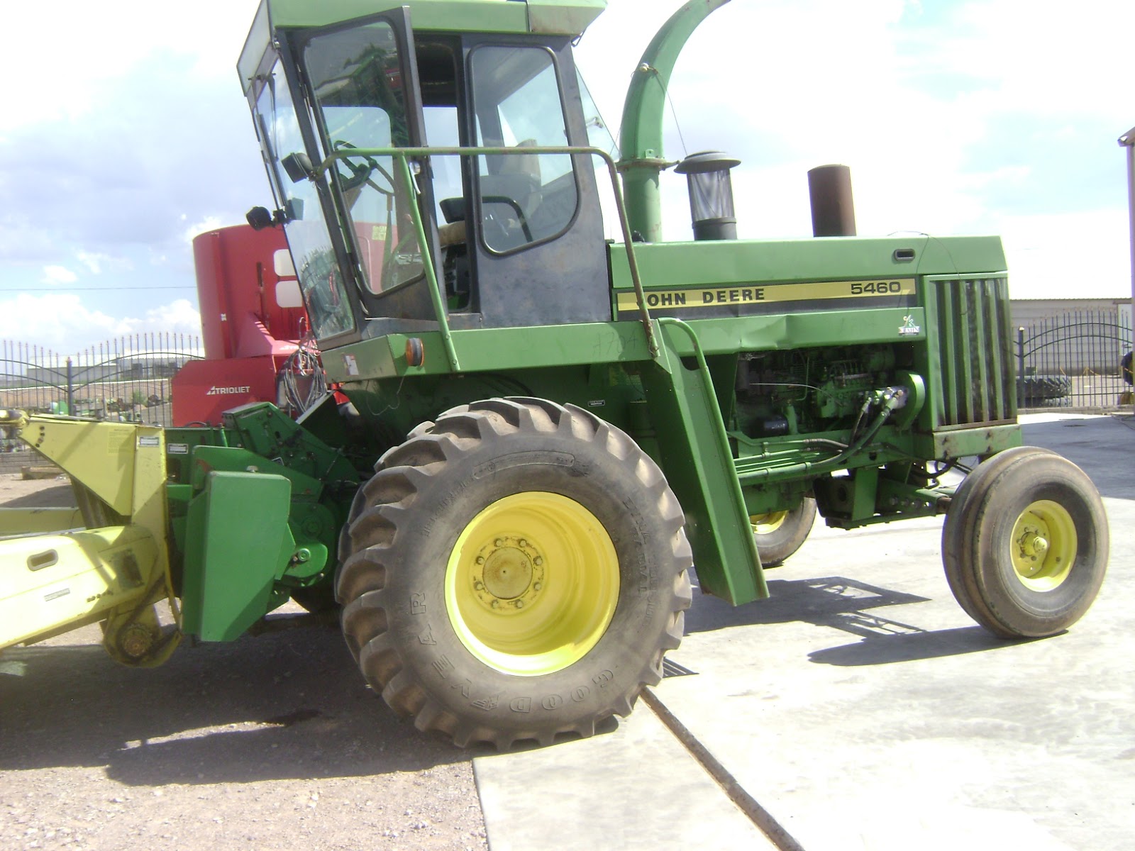 MAQUINARIA AGRICOLA INDUSTRIAL: Ensiladora John Deere 5460 $28,000 Dlls ...