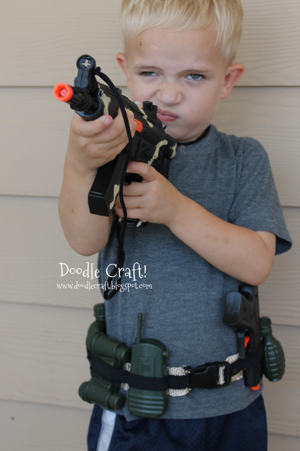 DIY Army GUN and Tool Utility Belt