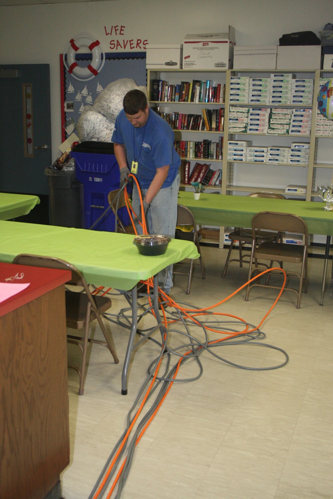Clays Mill Elementary: A Bit More Wiring