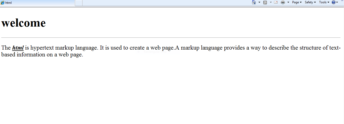 HTML introduction and its basics ? | Java interview questions with answer