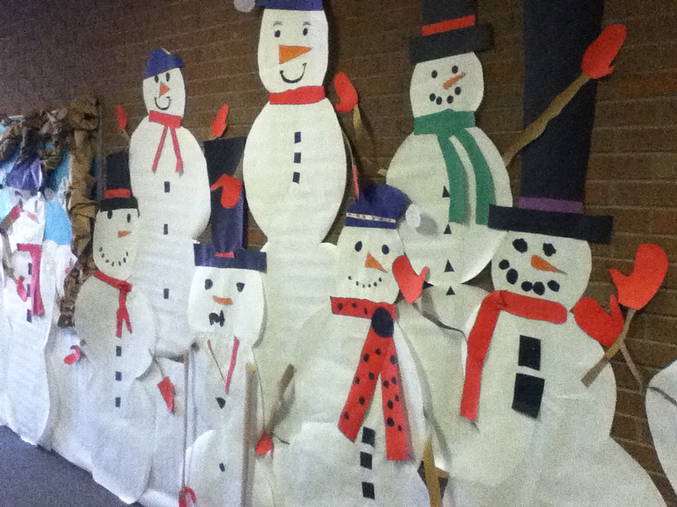 An Educator's Life: Snow People (Life Size) Project