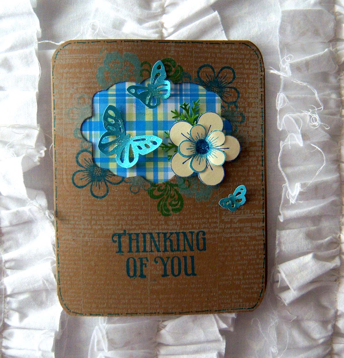 Shoregirl's Creations: Stamped Punch Window