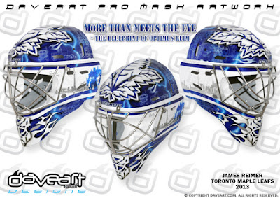 I Love Goalies!: James Reimer 2012-13 Mask