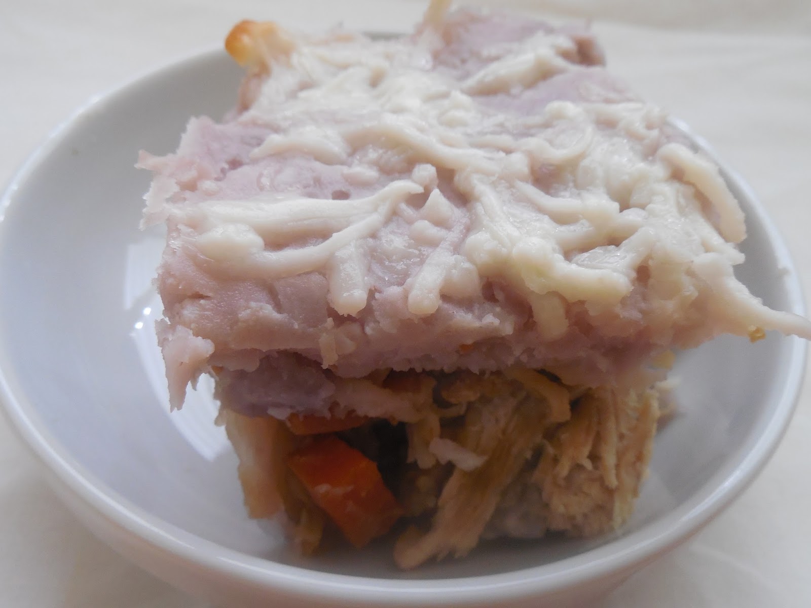 Haz Paz en tu Cocina: Pastelón de Malanga Relleno de Pollo y Vegetales