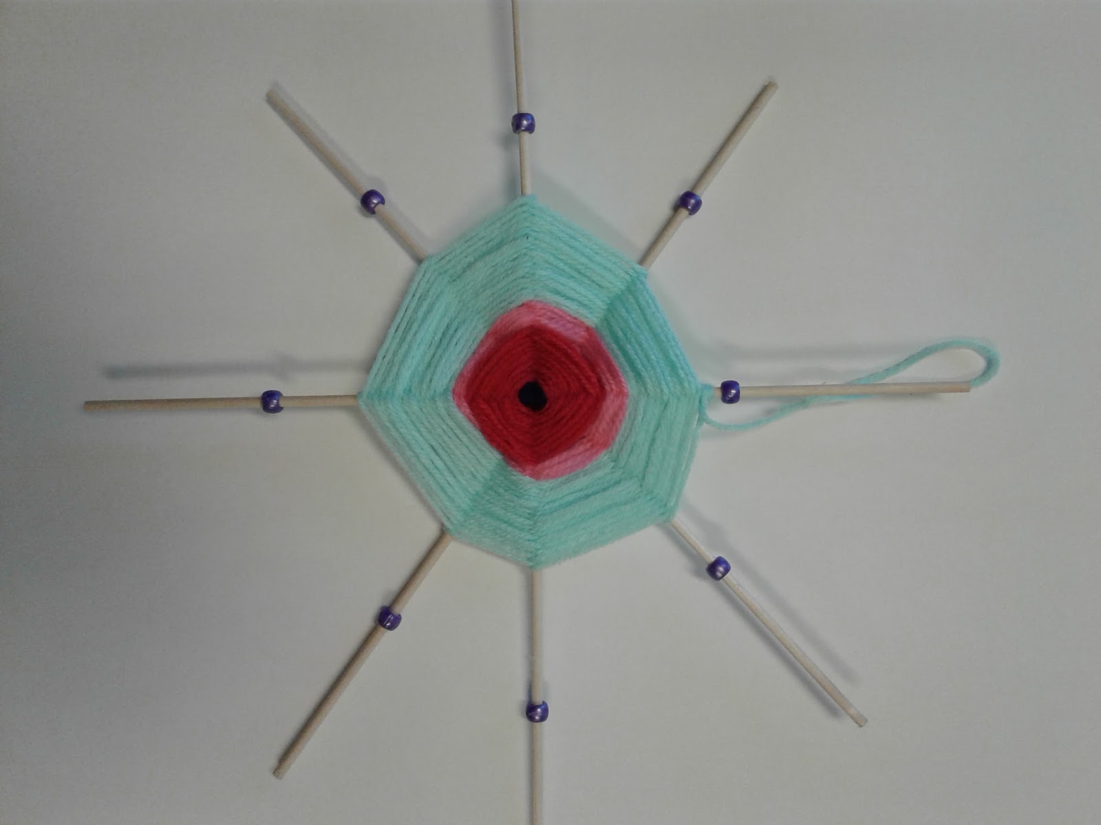 a faithful attempt: Weaving: Ojo de Dios or God's Eye Craft