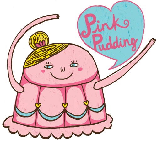 Bistro Palooka Pink Pudding