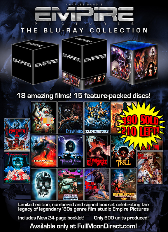 MCBASTARD'S MAUSOLEUM: EMPIRE PICTURES BLU-RAY COLLECTION (1983-1988 ...