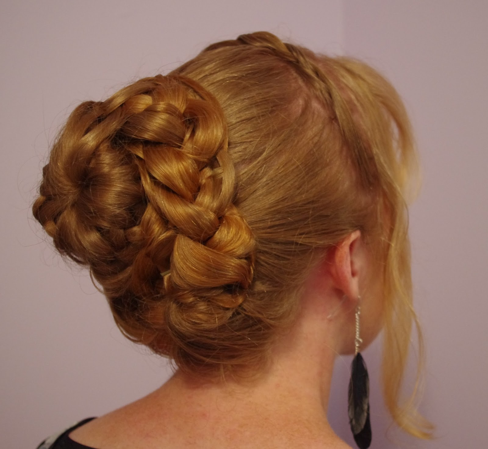Braids & Hairstyles for Super Long Hair: Fancy Braided Bun