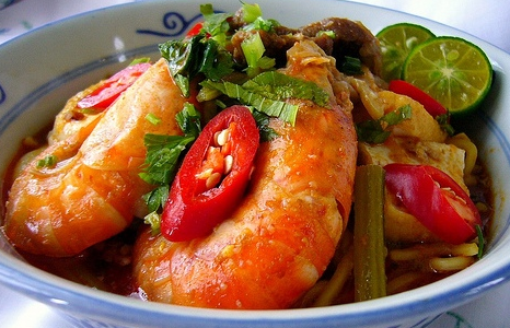 Malaysia Food Recipe: Mee Bandung Muar