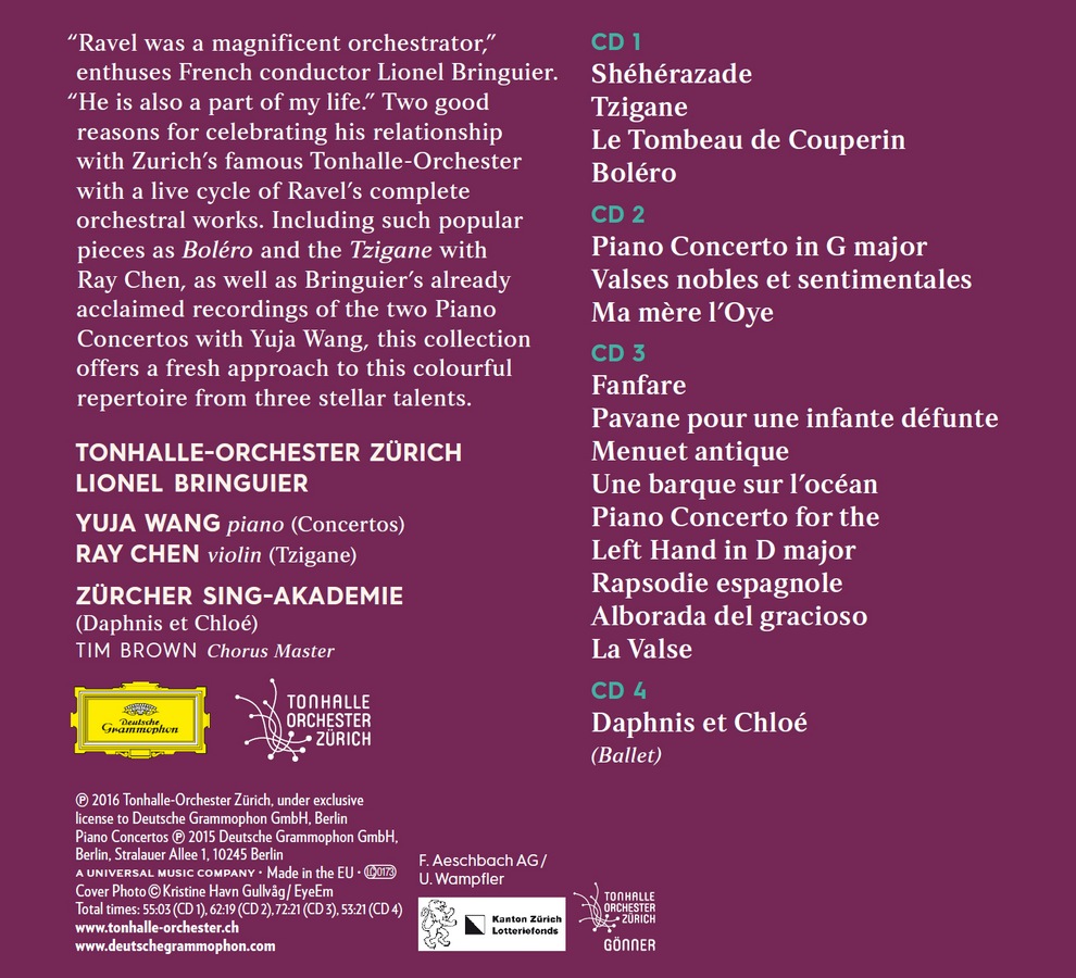 RAVEL Complete Orchestral Works - movie how