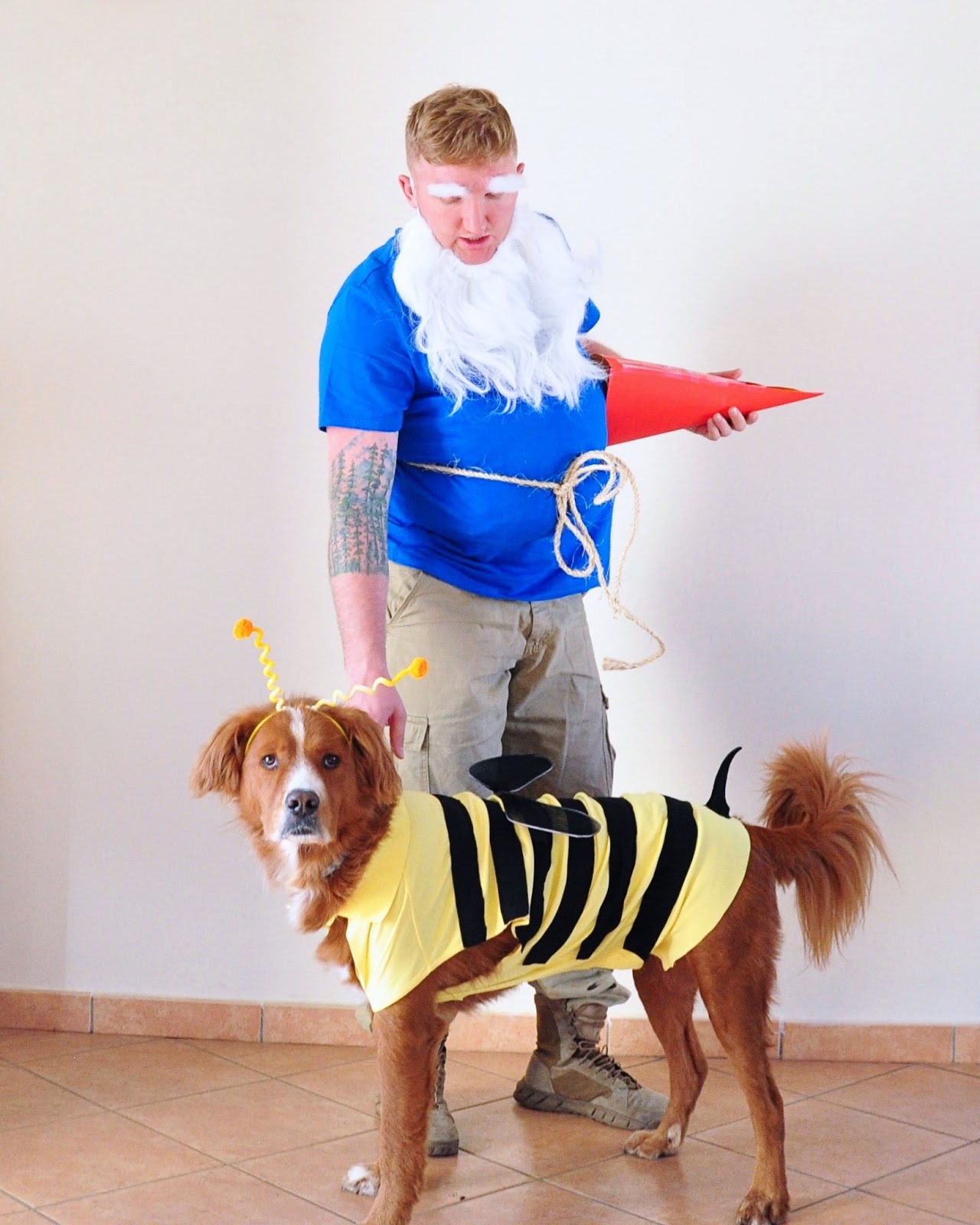 Little Sloth: Garden Gnome, Flower, Bee Family Costume