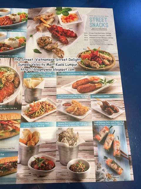 Pho Street, Vietnamese Street Delight @ Sunway Velocity Mall, Kuala ...