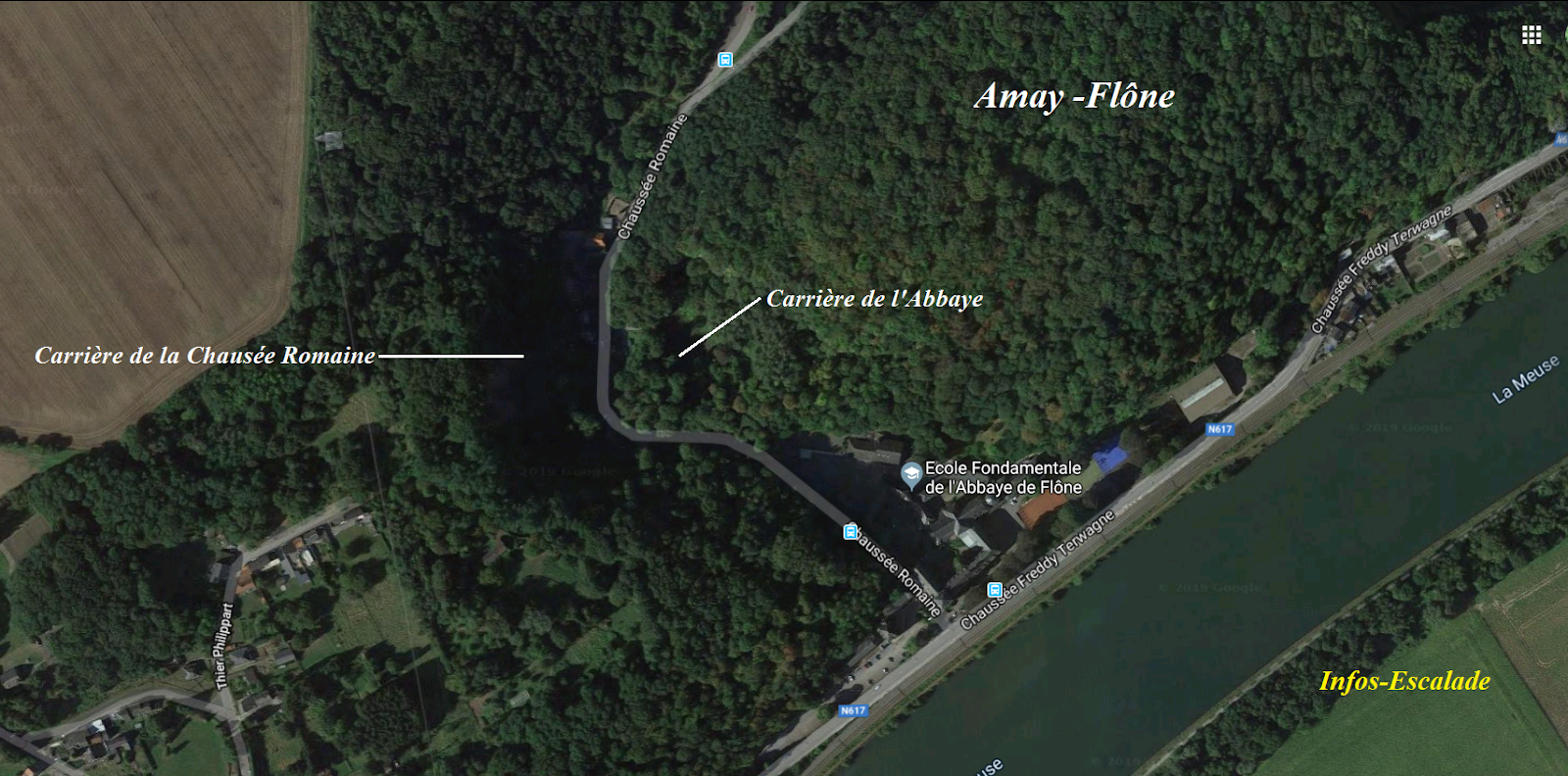 ESCALADE EN BELGIQUE: LES CARRIERES DE LA CHAUSSEE ROMAINE ET DE L ...