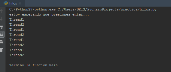 Graficación : Unidad 3: Threads /Hilos en Python