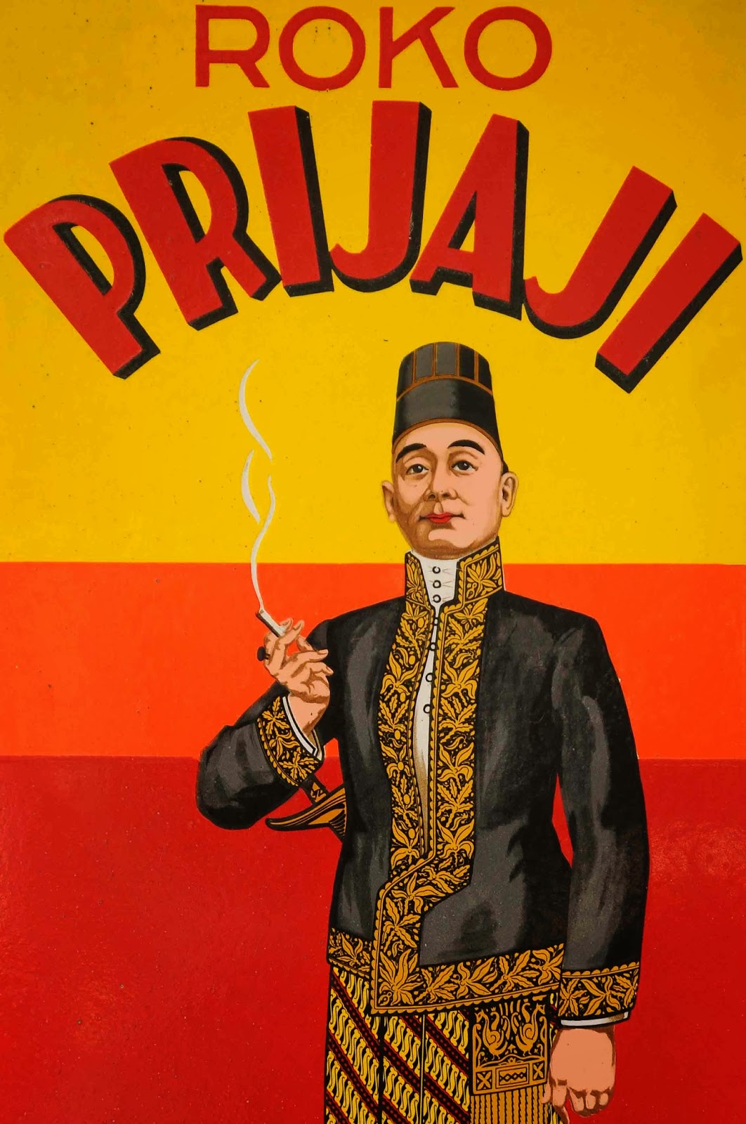 Old Vintage Gallery: Iklan Enamel "Roko Prijaji Sigaret" Circa 1930 (2)