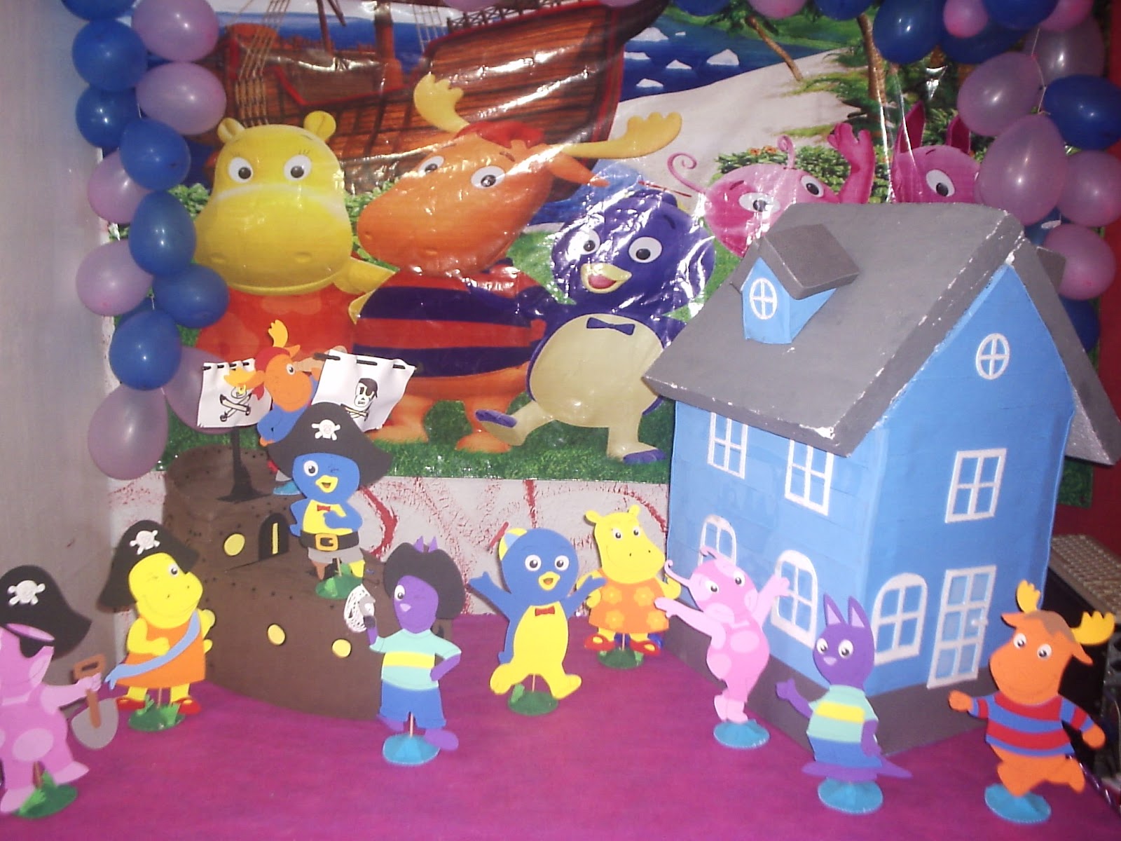Decoração De Festa Backyardigans