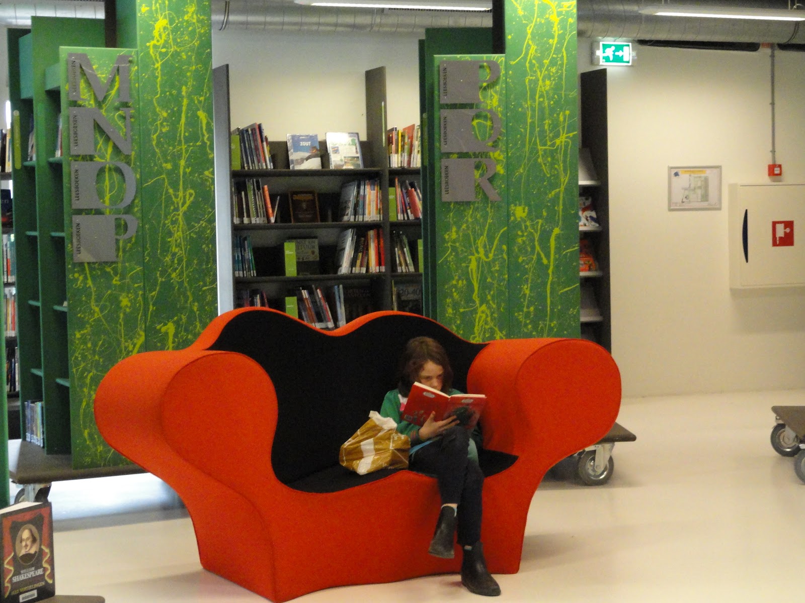 Kiwi abroad...: Delft Public Library...