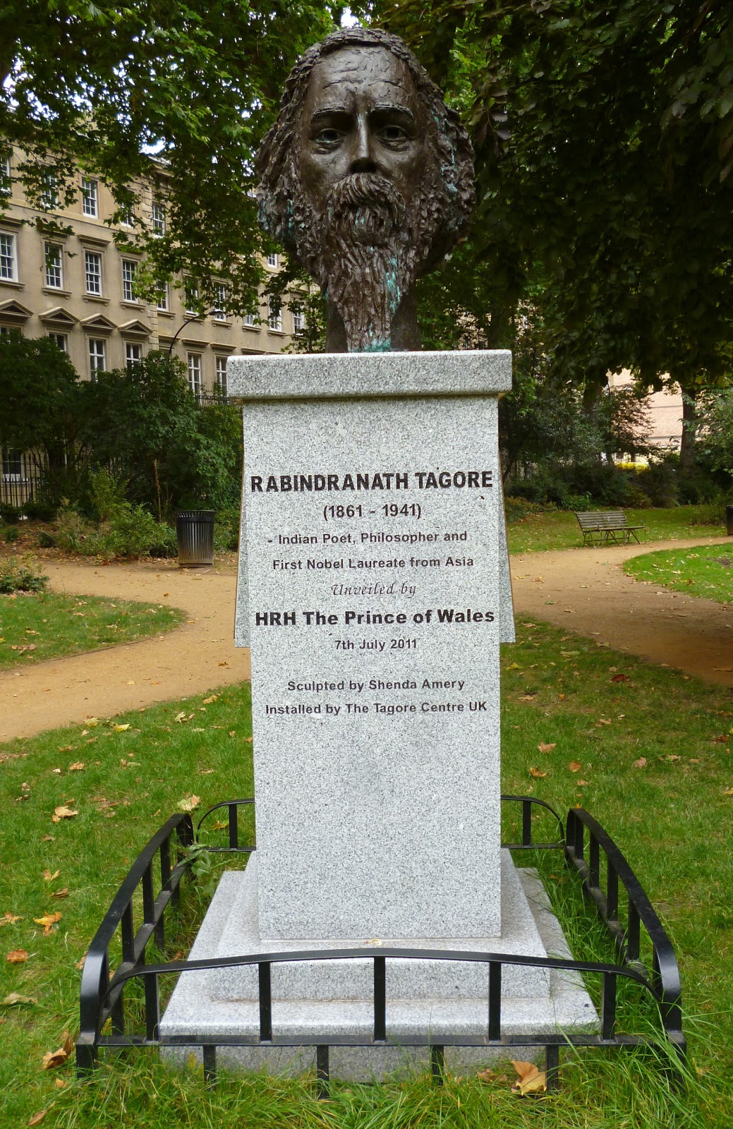 Dr Tony Shaw: Rabindranath Tagore in Gordon Square: London #2