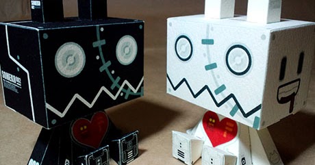 Somerobo Paper Toys | Paperized Crafts